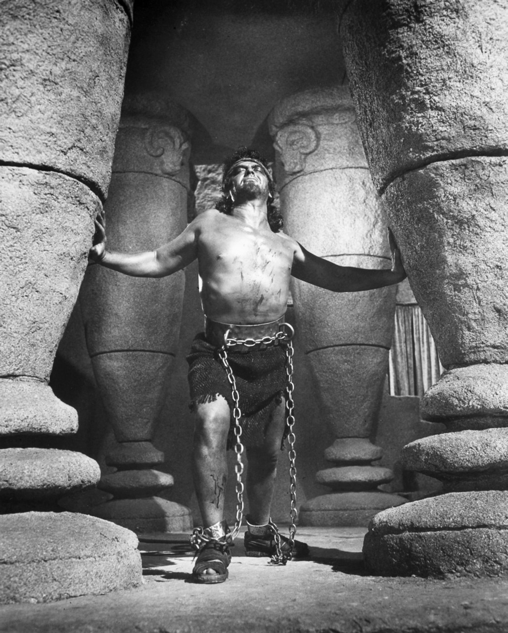 Silent Still: Biblical. /N'Samson And Delilah,' 1949. Victor Mature As ...