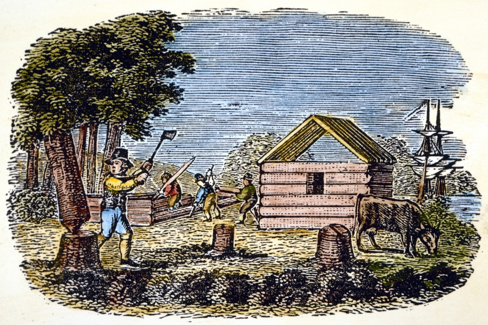 Colonial Farm, 18Th Cent. /Nthe Establishment Of An 18Th Century Farm ...
