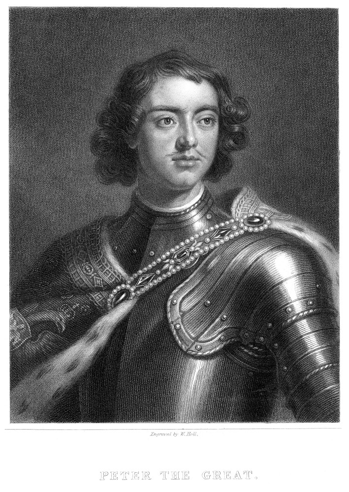Peter The Great (1672-1725)./Nczar Of Russia, 1682-1725. Steel ...