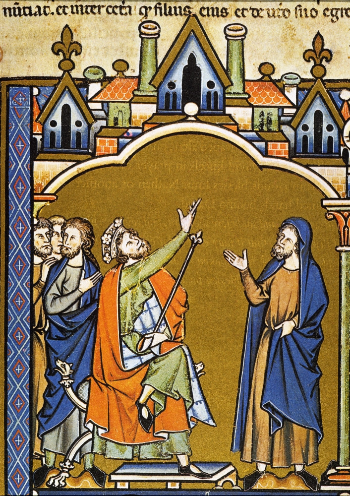 David Building The Temple