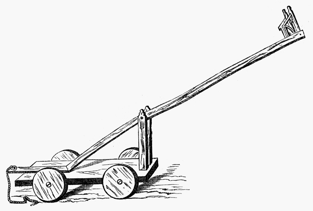 Ducking Stool. /Nmedieval English Ducking Stool. 19Th Century Line ...