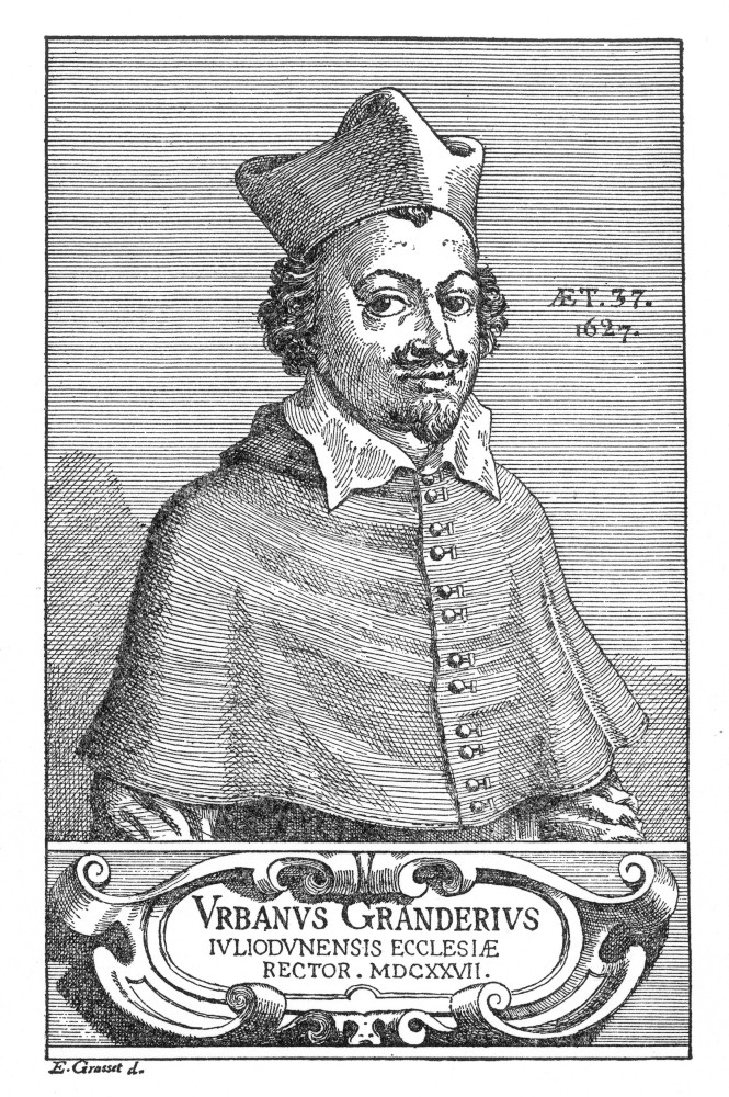 Urbain Grandier /N(1590-1634). French Priest. Line Engraving, French ...