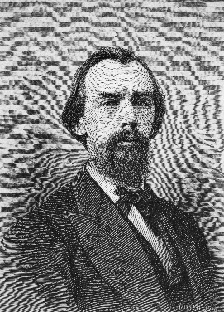 John George Nicolay /N(1832-1901). American Biographer. Wood Engraving ...