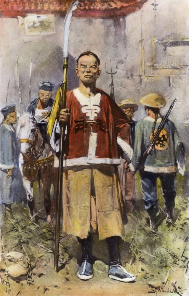 Boxer Rebellion, 1900. /Na 'Boxer' Of The Boxer Rebellion In China ...