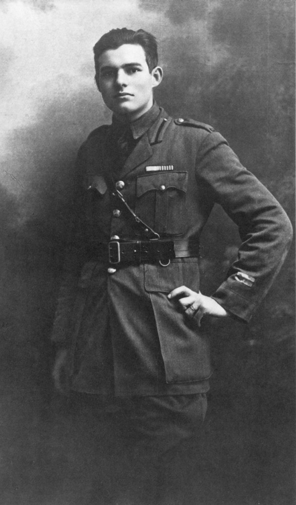 Ernest Hemingway 1899-1961)./Namerican Writer. As A Soldier In World ...