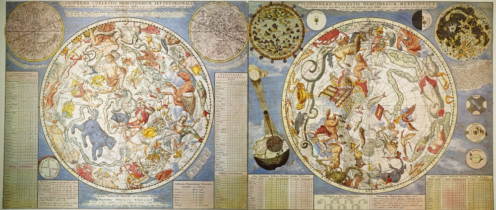 Celestial Planisphere. /Ncelestial Planisphere Of The Northern ...