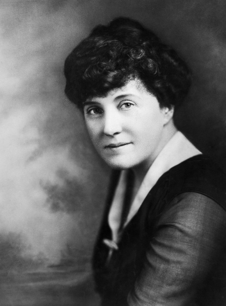 Mary Roberts Rinehart /N(1876-1958). American Novelist And Playwright ...