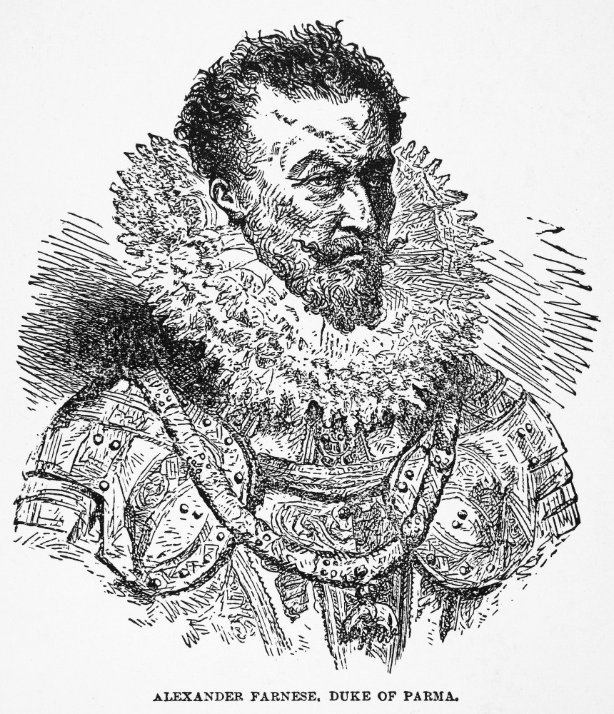 Alessandro Farnese /N(1545-1592). Duke Of Parma; Italian General And ...