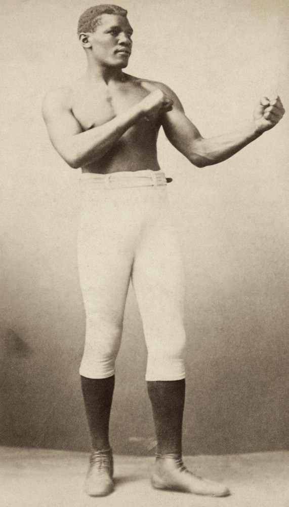 Peter Jackson (1861-1901). /Naustralian Boxer. Photograph, C1894 ...