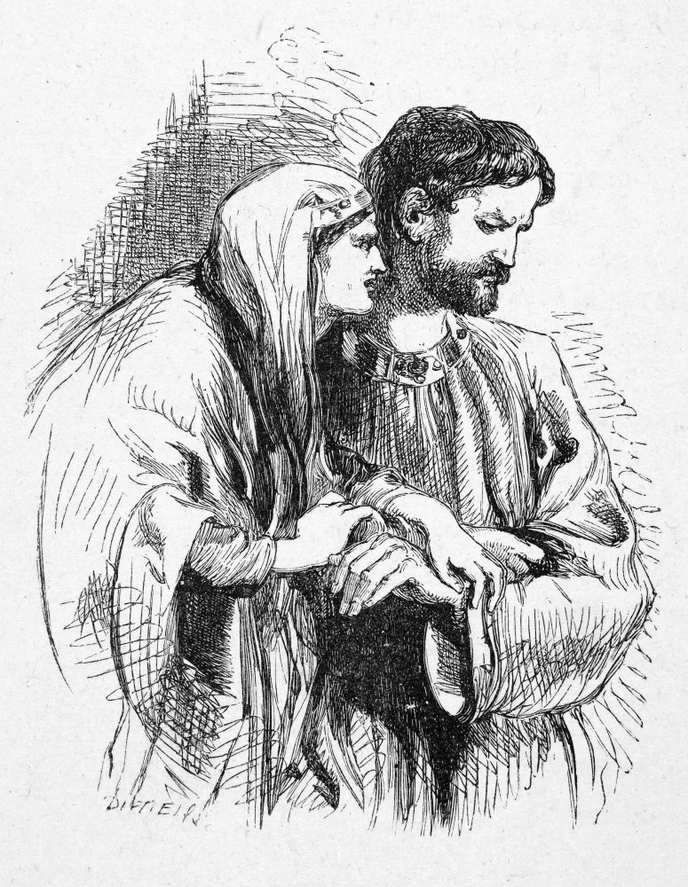 Shakespeare: Macbeth. /Nmacbeth And Lady Macbeth In Act I, Scene Vii Of ...