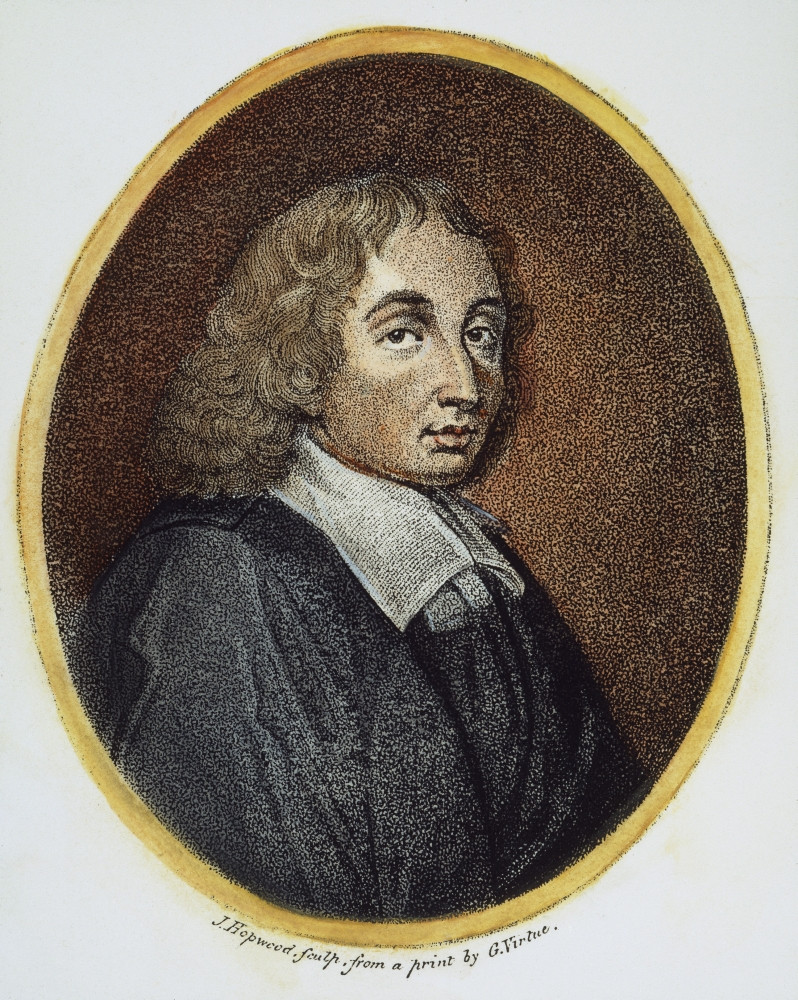 Blaise Pascal (1623-1662). /Nfrench Scientist And Philosopher: Stipple ...