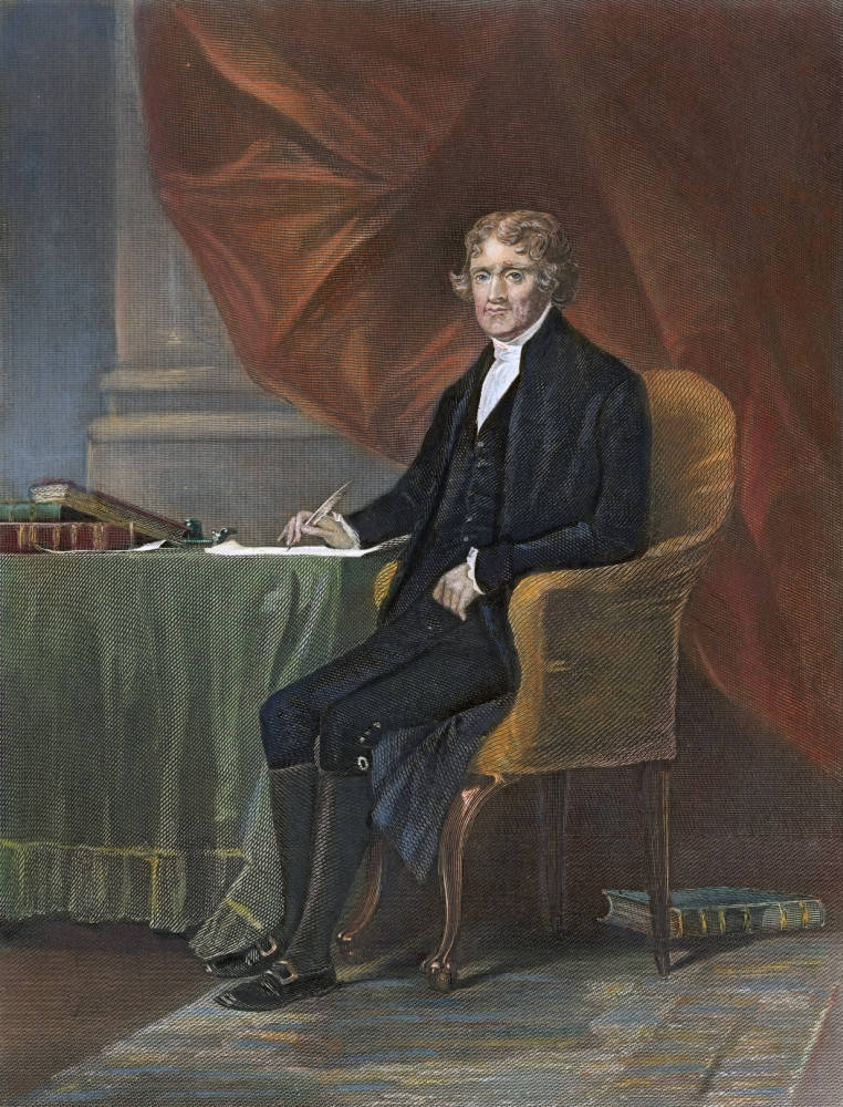 Thomas Jefferson (1743-1826). /Nthird President Of The United States ...