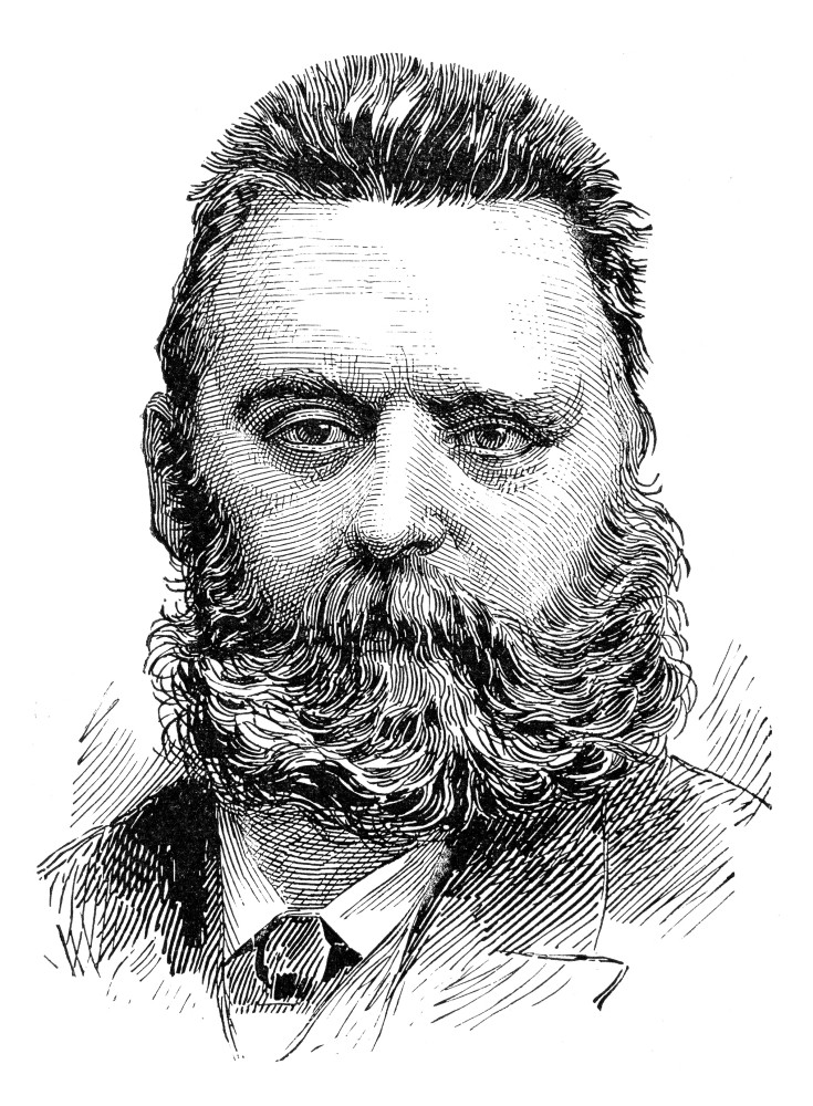 Johann Joseph Most /N(1846-1906). German Anarchist. Line Engraving ...