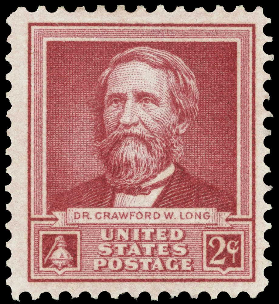 Crawford Williamson Long /N(1815-1878). American Surgeon. U.S ...