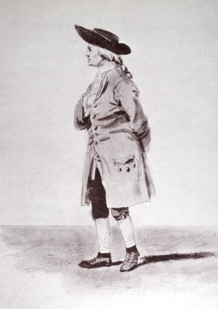 Henry Cavendish (1731-1810). /Nenglish Physicist And Chemist. Pencil ...