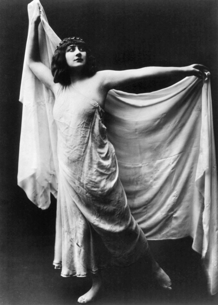Mary Garden (1874-1967). /Nscottish-American Operatic Soprano, Striking ...