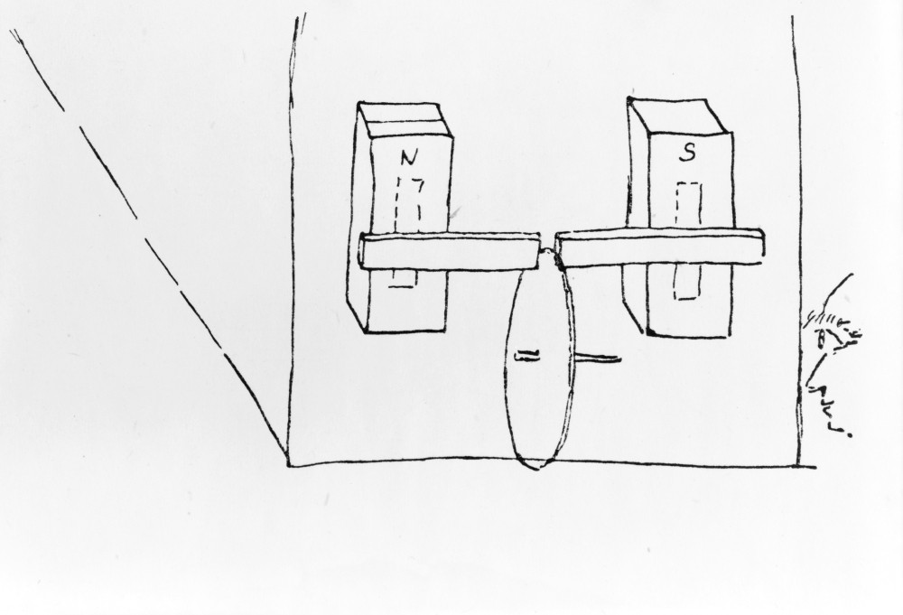 Faraday: Generator. /Nsketch Of An Electric Generator From The Diary Of ...