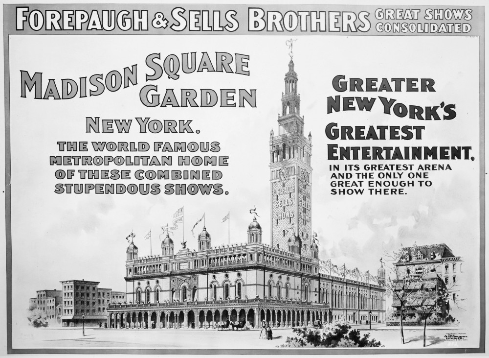 Madison Square Garden. /Nstanford White'S Madison Square Garden In New ...
