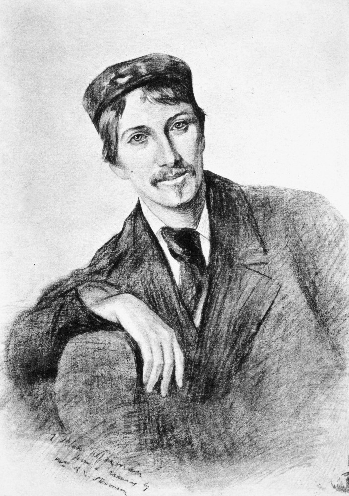 Robert Louis Stevenson /N(1850-1894). Scottish Man Of Letters At Age 27 ...