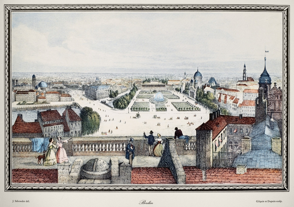Germany: Berlin. /Nthe City Of Berlin In The Late 18Th Century ...