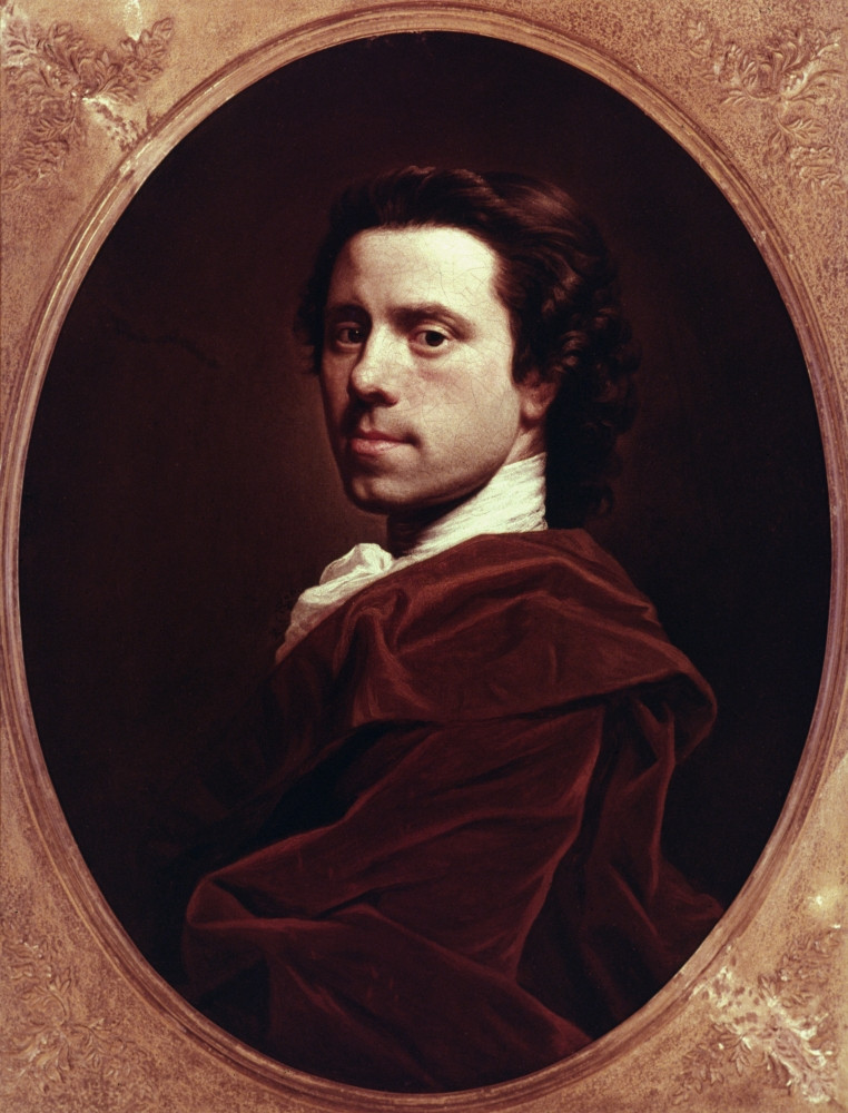 Allan Ramsay (1713-1784). /Nscottish Portrait Painter. Self-Portrait ...