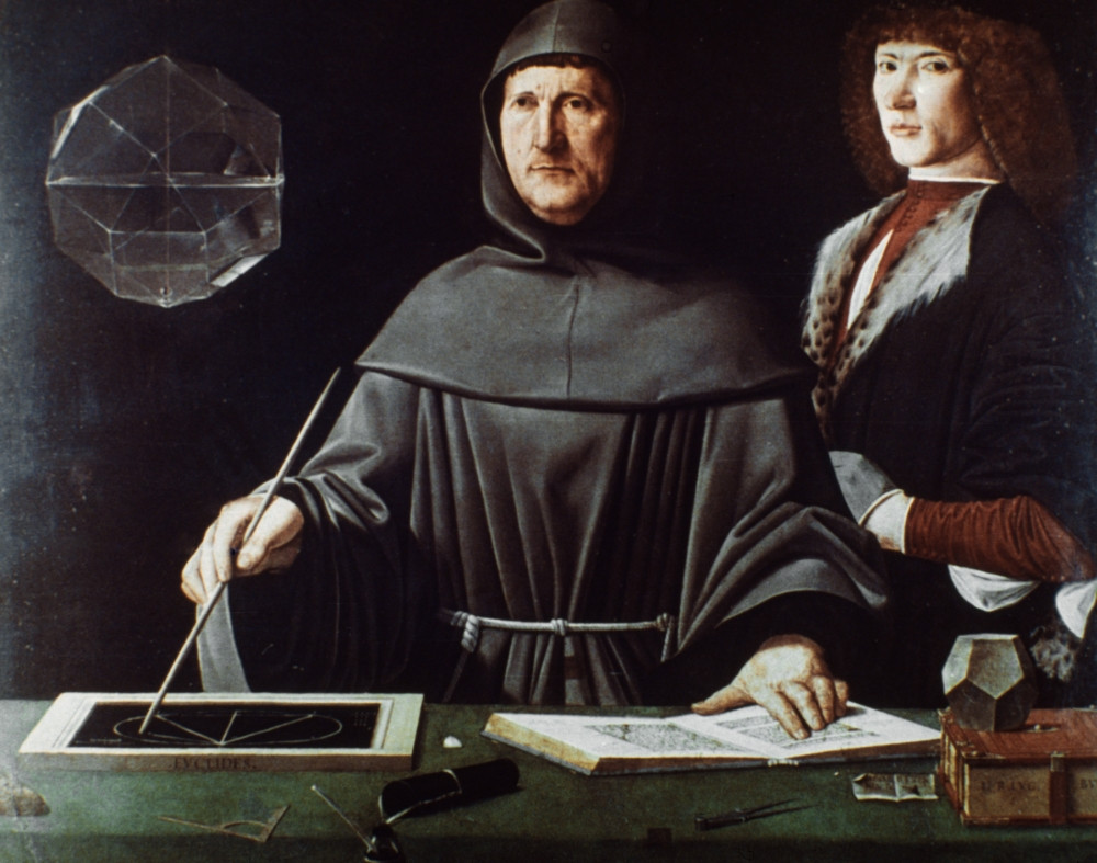 Luca Pacioli (1445?-?1514). /Nitalian Mathematician And Franciscan ...