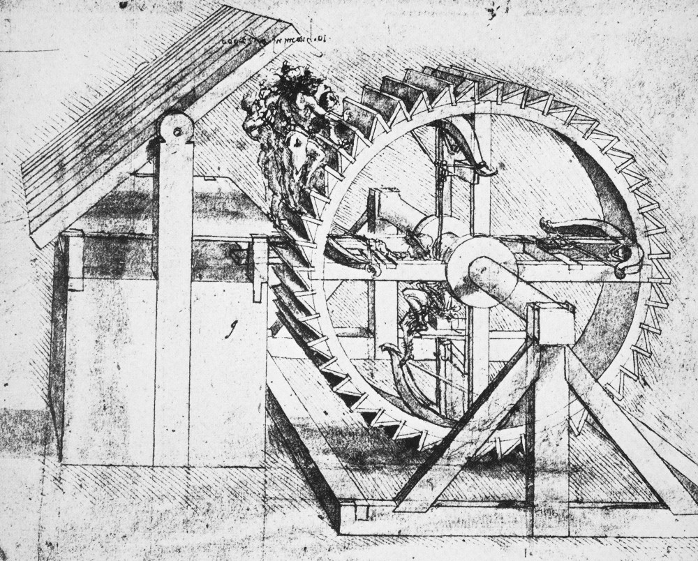 Leonardo Da Vinci Machine Gun