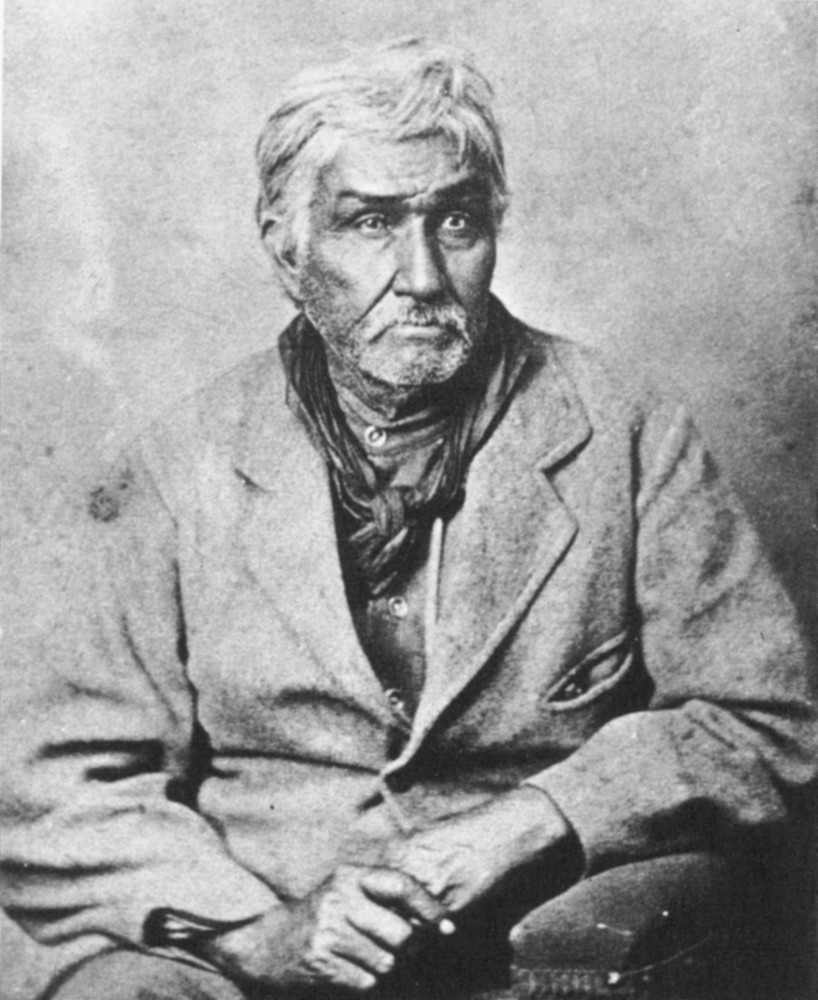 Jesse Chisholm (1806-1868). /Namerican Frontiersman And Probable Eponym ...