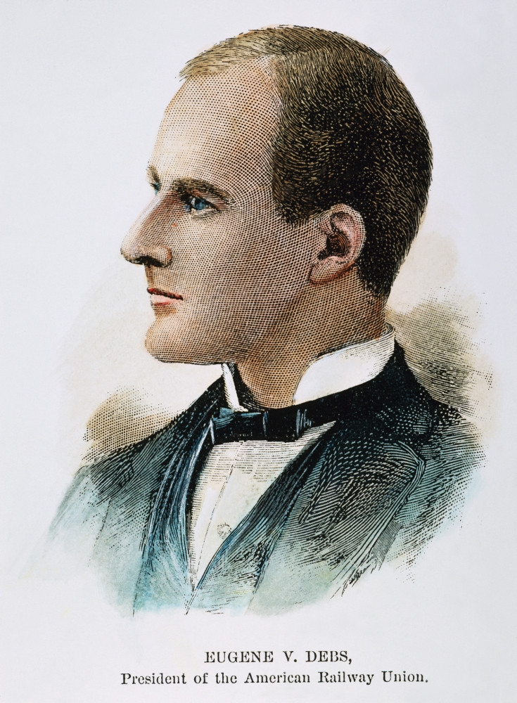 Eugene V. Debs (1855-1926). /Namerican Socialist Leader. Line Engraving ...