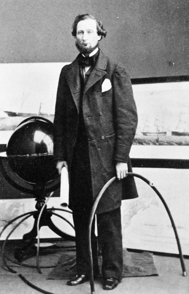 Cyrus West Field (1819-1892). /Namerican Financier. Photographed C1860 ...