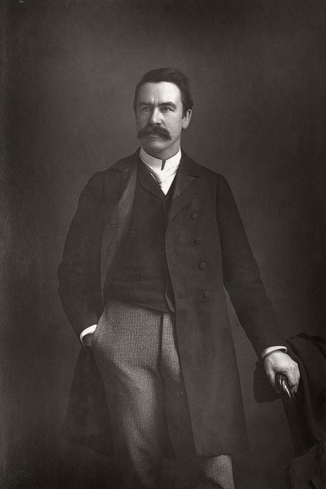 Martin Conway (1856-1937). English Art Critic, Politician, Cartographer ...