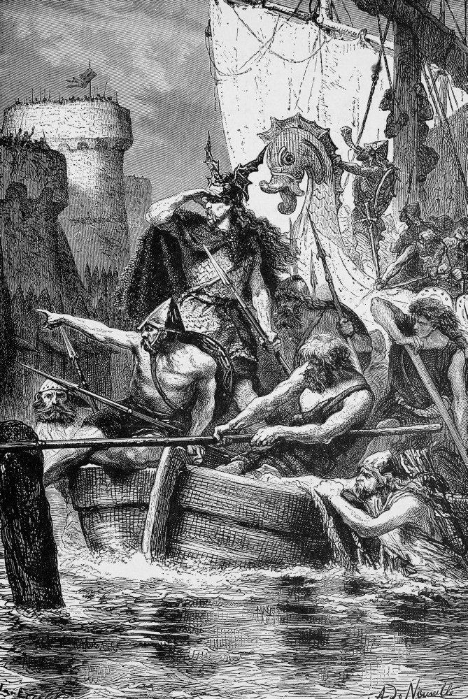 Rollo (C860-C931). /Nnorse Chieftain And Viking Leader. Rollo And His ...