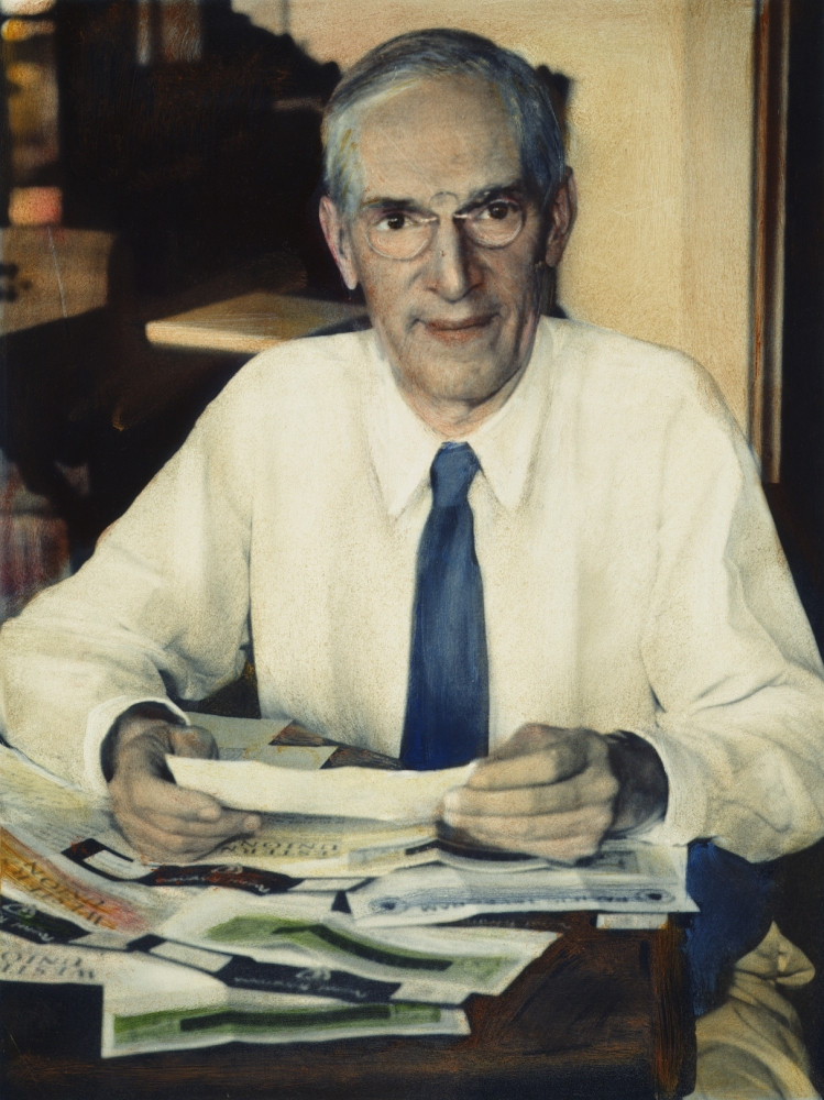 Upton Sinclair (1878-1968). /Namerican Writer And Social Refomrmer. Oil ...