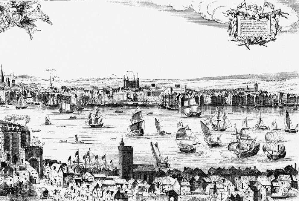 Visscher: London, 1616. /Ndetail From Claes Jansz Visscher'S 1616 View ...