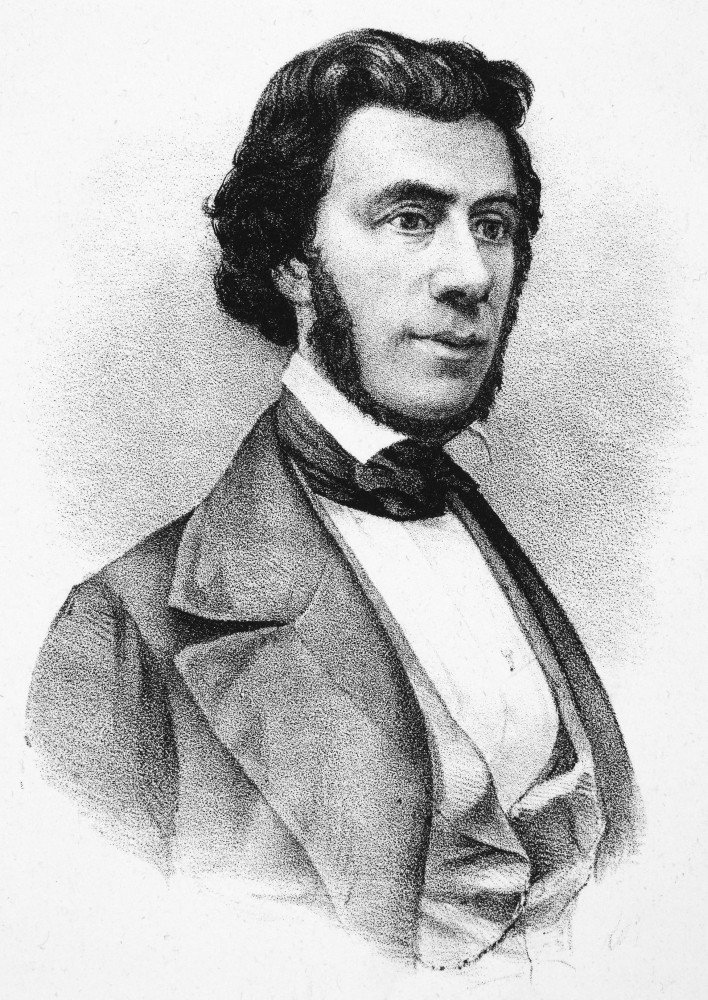 Hamilton Fish (1808-1893). /Namerican Statesman. Lithograph, American ...