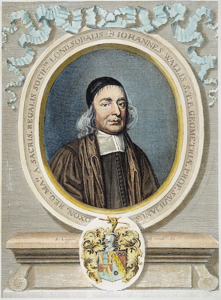 John Wallis (1616-1703). /Nenglish Mathematician. Line Engraving ...