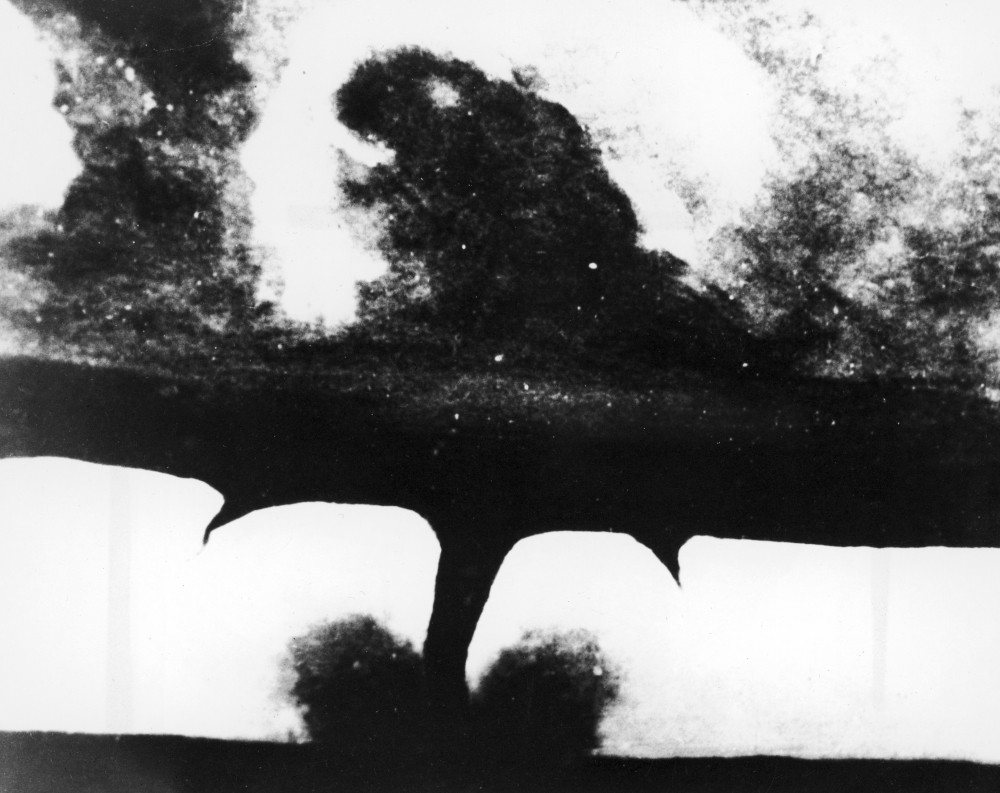 Tornado, 1884. /Nthe First Known Photograph Of A Tornado, Taken In ...