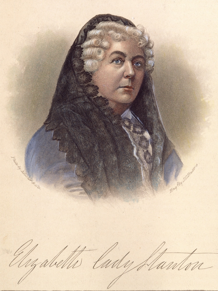 Elizabeth Cady Stanton /N(1815-1902). American Women'S Suffrage ...