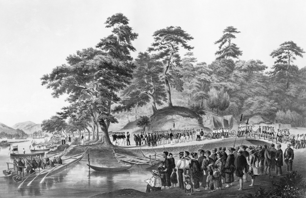 Perry'S Expedition To Japan/Nmatthew Calbraith Perry (1794-1858 ...