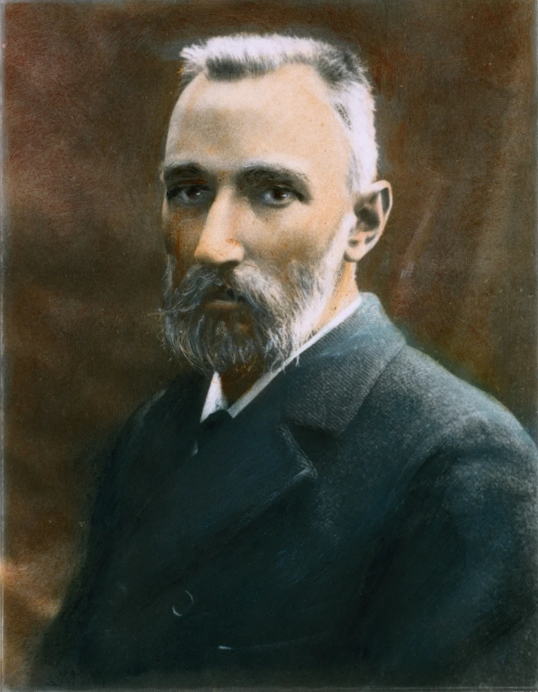 Pierre Curie (1859-1906). /Nfrench Physicist And Chemist. Oil Over A ...