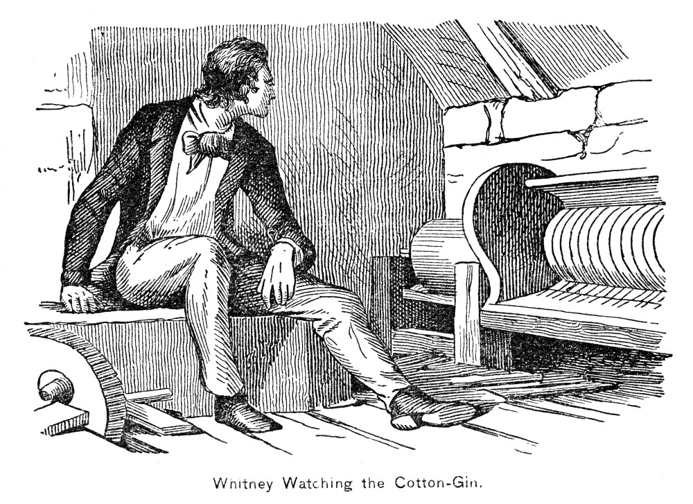 Eli Whitney (1765-1825). /Namerican Inventor. Wood Engraving, American ...