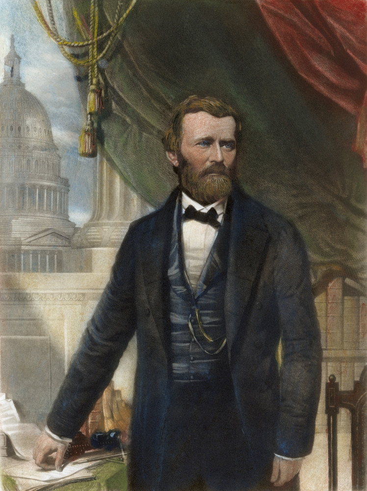 Ulysses S. Grant (1822-1885). 18Th President Of The United States ...