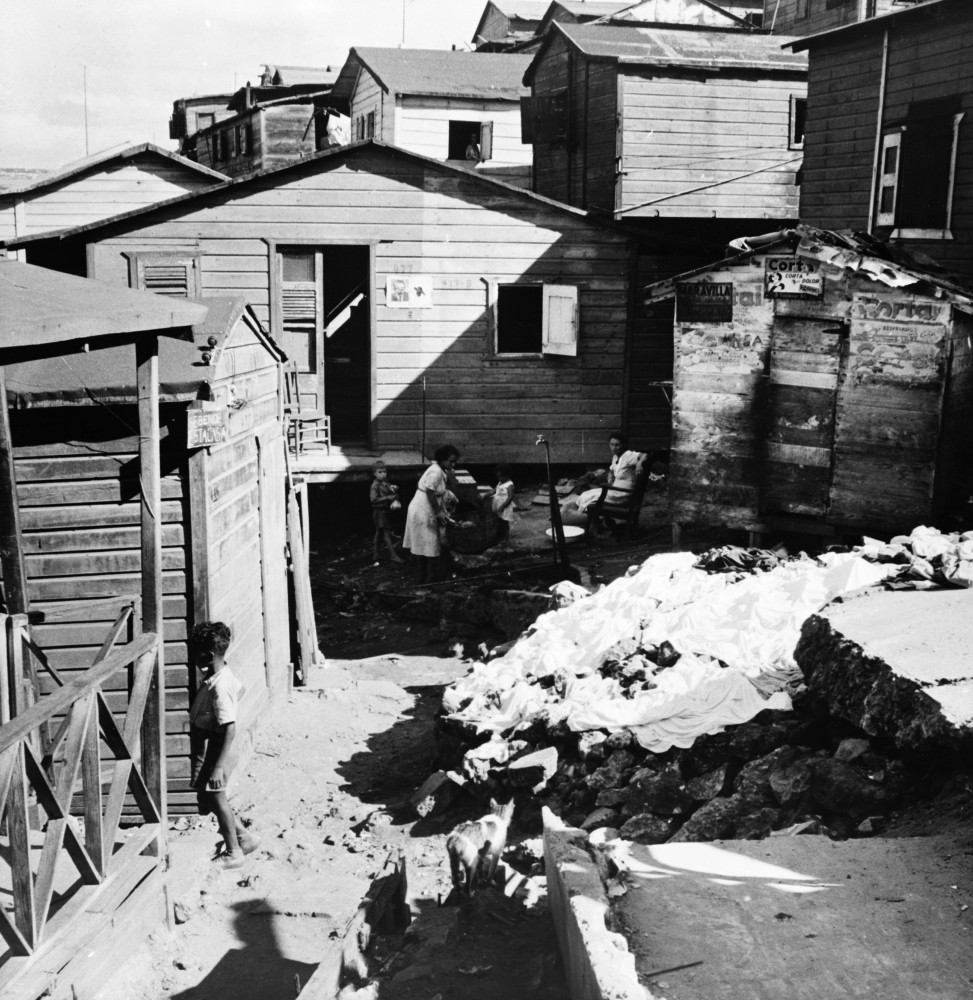Puerto Rico: Slum, 1941. /Nthe Slum Section Of San Juan, Puerto Rico ...