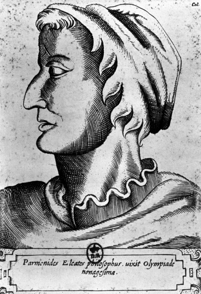 Parmenides (540-450 B.C.). /Ngreek Philosopher Of Elea. Poster Print by ...