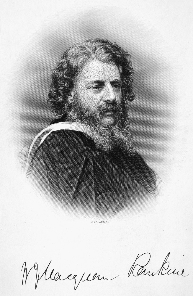 William J. M. Rankine /N(1820-1872). Scottish Civil Engineer And ...