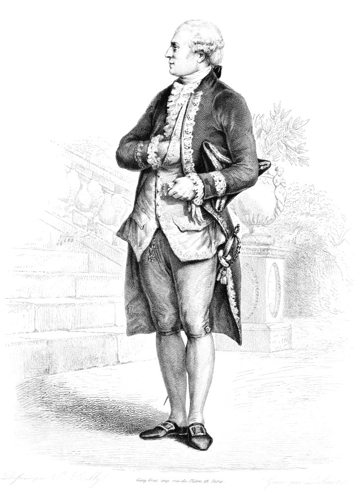 Pierre De Beaumarchais /N(1732-1799). Full Name: Pierre Augustin Caron ...
