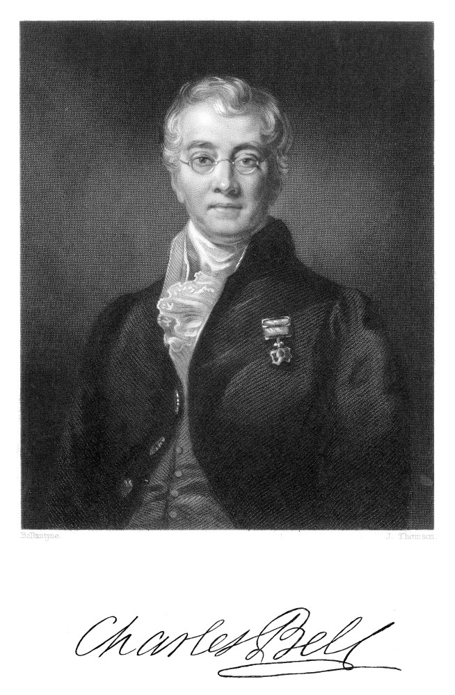 Charles Bell (1774-1842)./Nscottish Anatomist. Line And Stipple ...