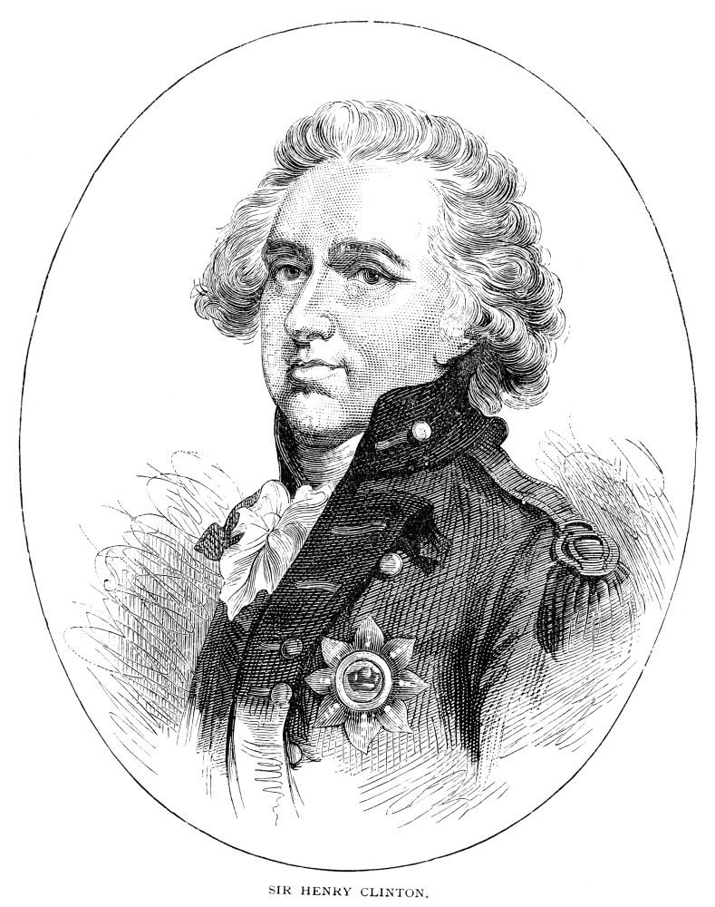 Henry Clinton (1738-1795). /Nenglish Soldier. Line Engraving, 19Th ...