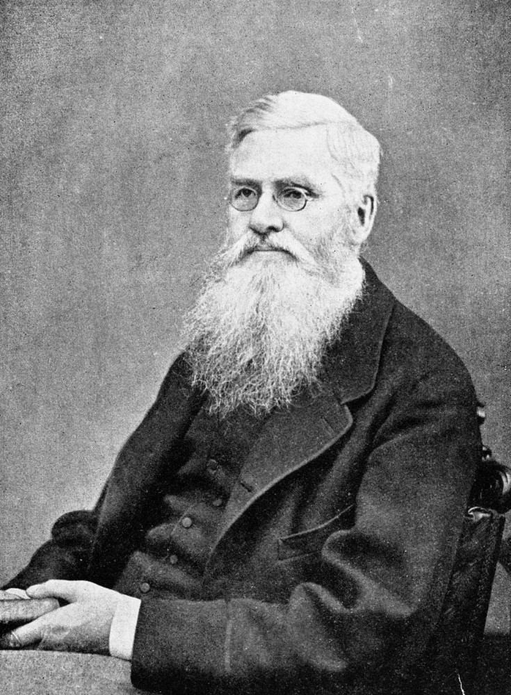 Alfred Russel Wallace /N(1823-1913). English Naturalist. Photographed ...