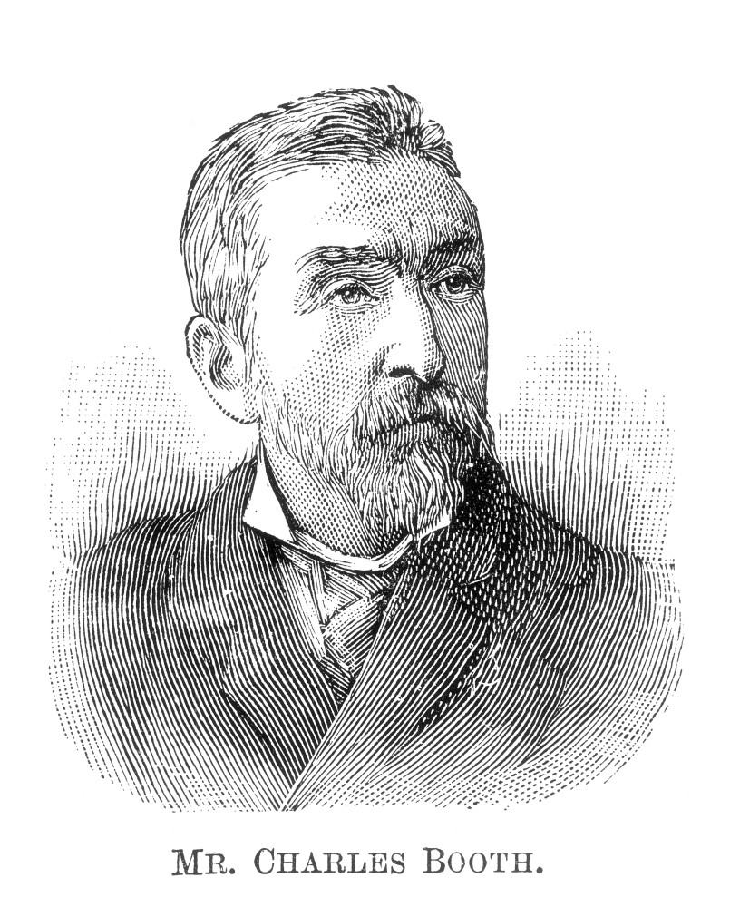 Charles Booth (1840-1916). /Nenglish Shipowner And Sociologist. Line ...